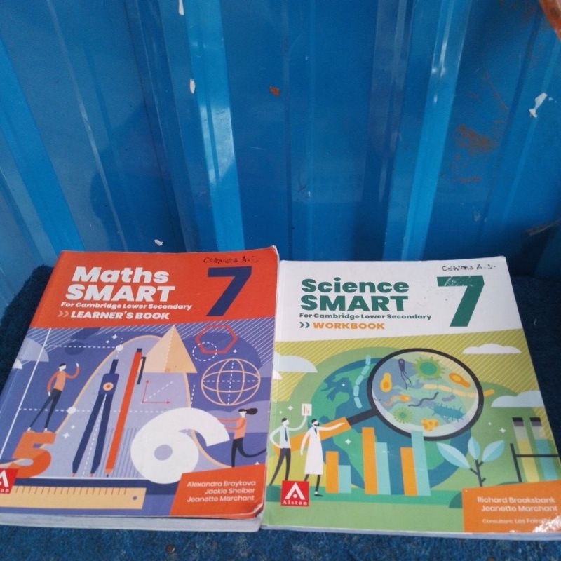 Jual BUKU MATHS SMART / SCIENCE SMART FOR CAMBRIDGE LOWER SECONDARY 7 LEARNER'S BOOK WORKBOOK ...
