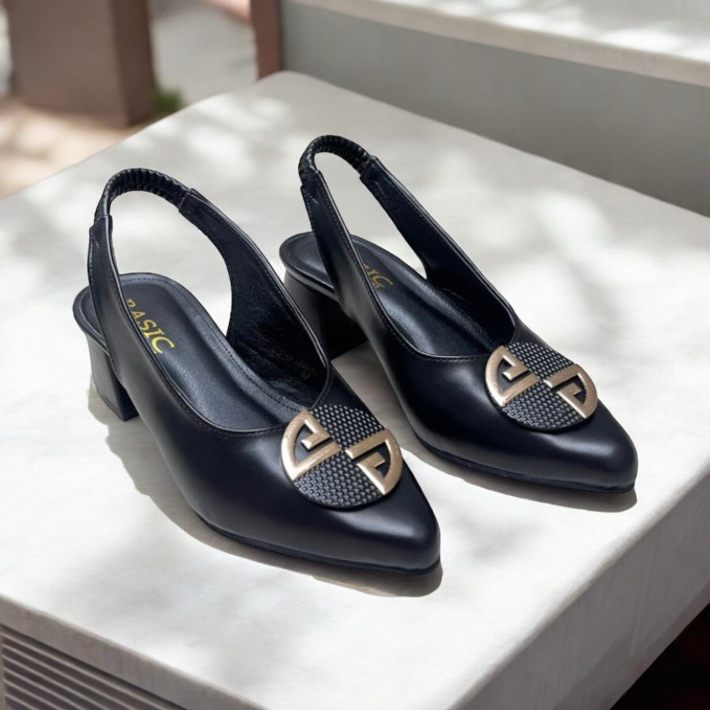 Jual Basic Elegant Heels Tahu Wanita AB01 5cm - Highheels Tali | Shopee ...