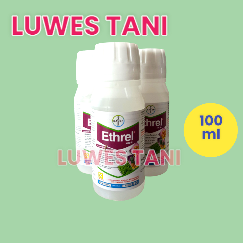 Jual ETHREL 480 SL 100 ML ZPT PEMATANG BUAH NAGA PISANG PEPAYA | Shopee ...