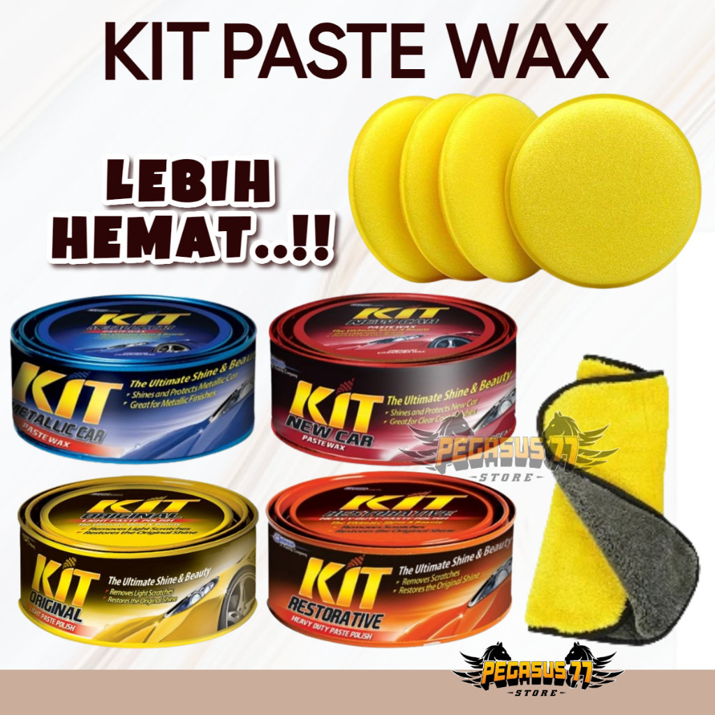 Jual Lebih Hemat Kit Paste Wax - Original - Metallic - New Car ...