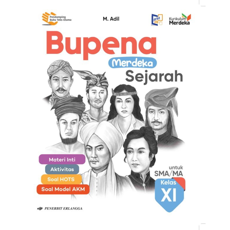 Jual BUKU BUPENA MERDEKA SEJARAH KELAS 2 11 XI SMA ERLANGGA KURIKULUM MERDEKA | Shopee Indonesia