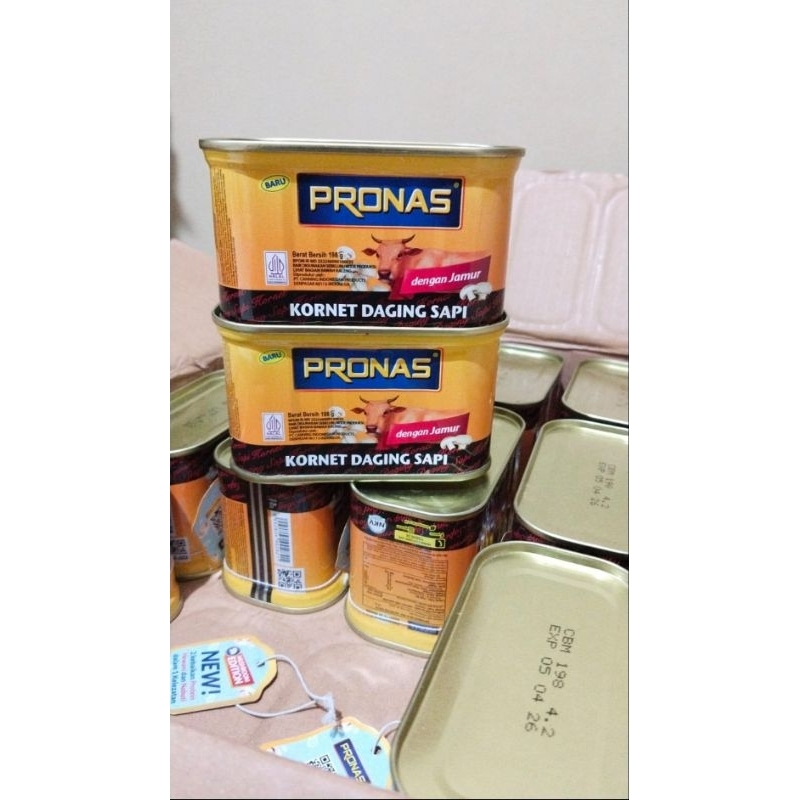 Jual Pronas Kornet Sapi with Mushroom | Shopee Indonesia