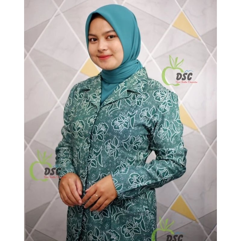 Jual harga grosir batik pkk seragam pkk / baju batik pkk terlaris ...