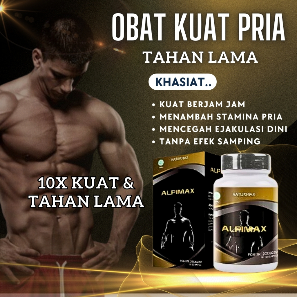 Jual (ALPIMAX BPOM) OBAT KUAT HERBAL STAMINA PRIA TERBAIK PALING AMPUH 100% original (BPOM ...
