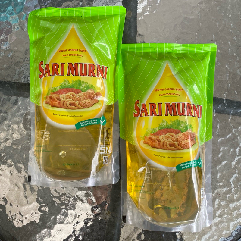 Jual Minyak Sari Murni Kemasan 1 liter Hemat & Murah - Stok Banyak ...