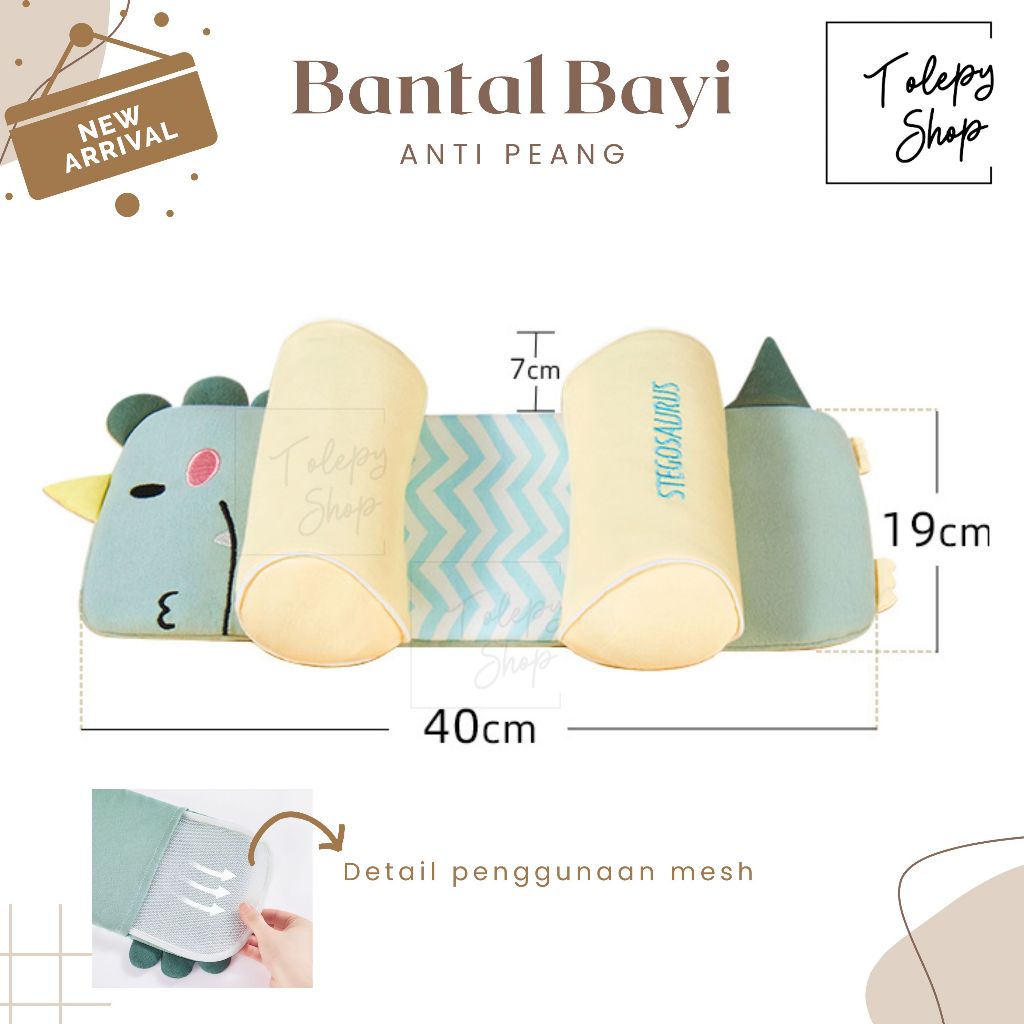 Jual Bantal Bayi Peang Bantal Anti Peyang Bayi Baby Pillow | Shopee ...