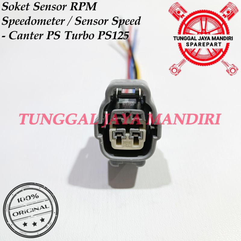Jual Soket Sensor RPM Speedometer Canter PS Turbo Sensor Speed PS125 ...