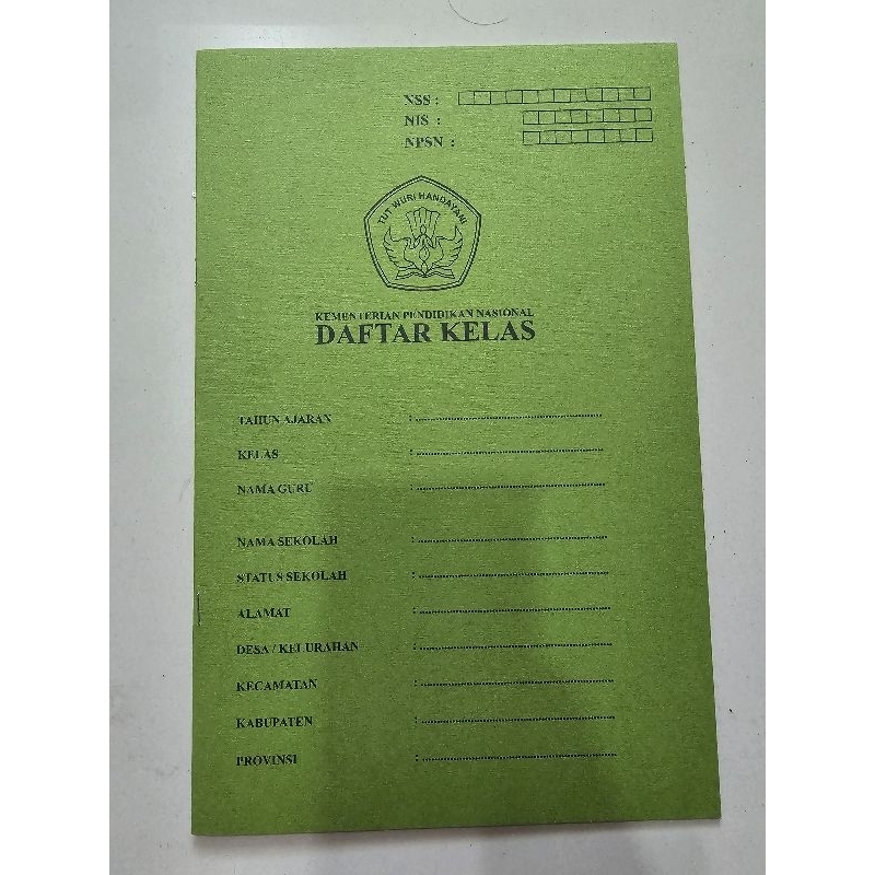 Jual Cetakan Baru Buku Daftar Hadir Absen (Absensi) Daftar Kelas Daftar ... Jual Cetakan Baru Buku Daftar Hadir Absen (Absensi) Daftar Kelas Daftar ...