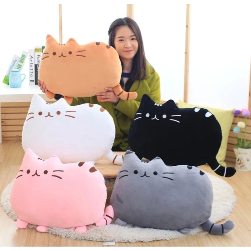 Jual Bantal Boneka Cute Karakter Cat Pusheen Puyu Super Lembut 30cm ...
