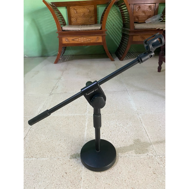 Jual stand microphone meja pendek merk Rayden RD-211 bekas pajangan ...