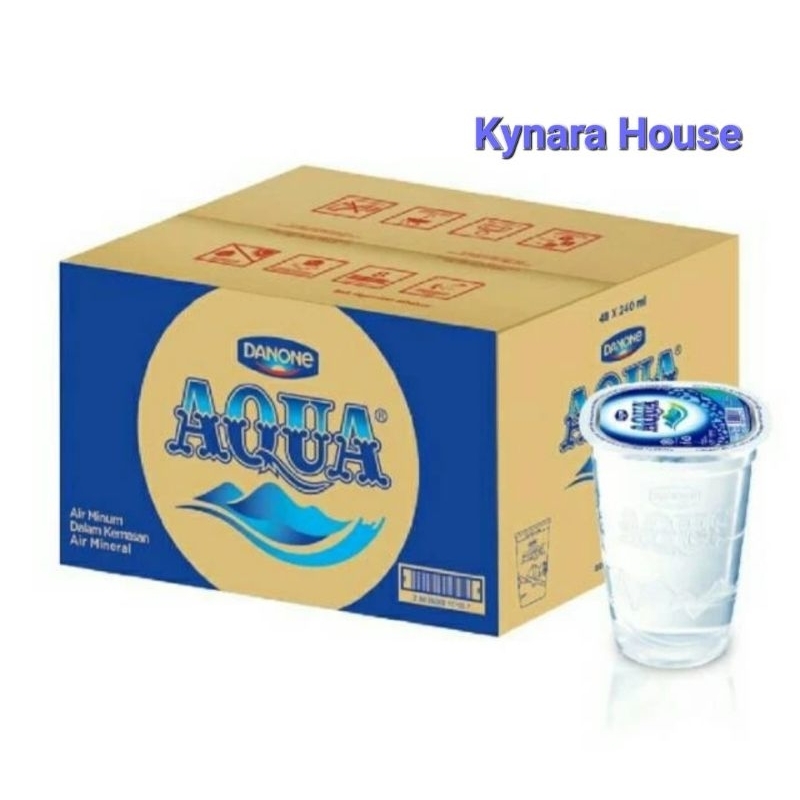 Jual Aqua Air Mineral Cup 220ml | Shopee Indonesia