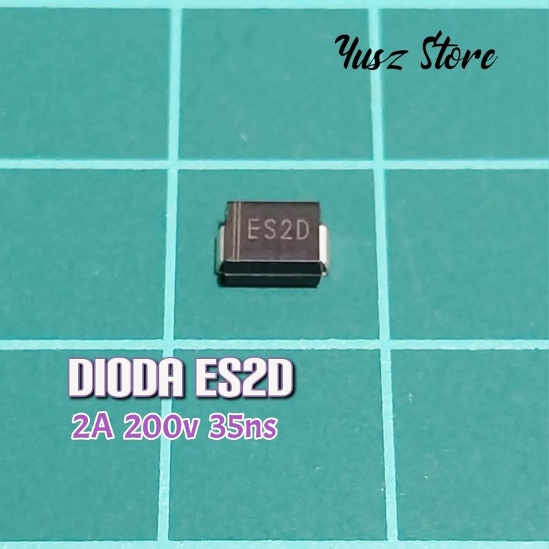 Jual Dioda ES2D 2A 200v 35ns SMD Superfast Rectifier diode | Shopee ...