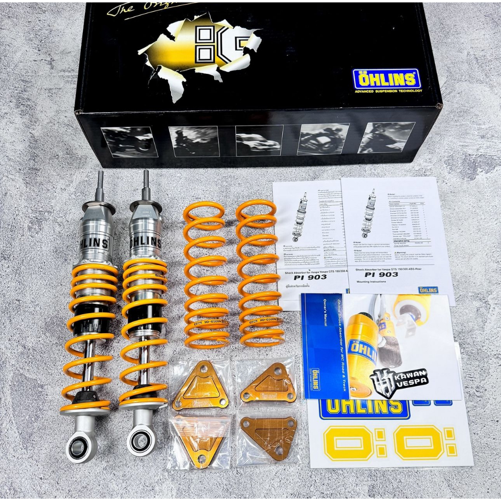 Jual Shock Ohlins PI 903 Rear Vespa GT Series GTS GTV | Shopee Indonesia