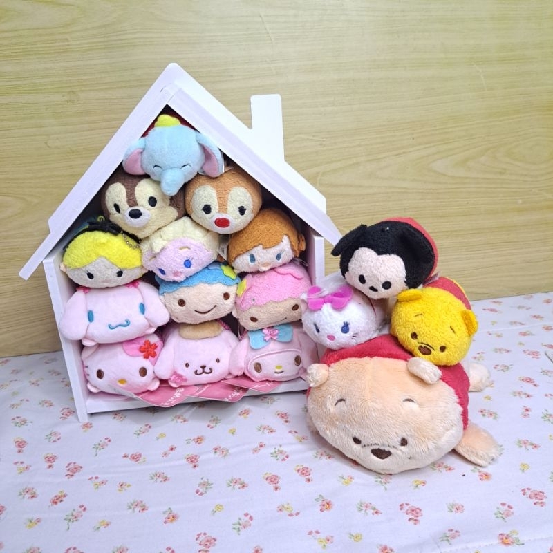 Jual Boneka tsum disney princess ana - elsa - alice - pooh - mery cat ...
