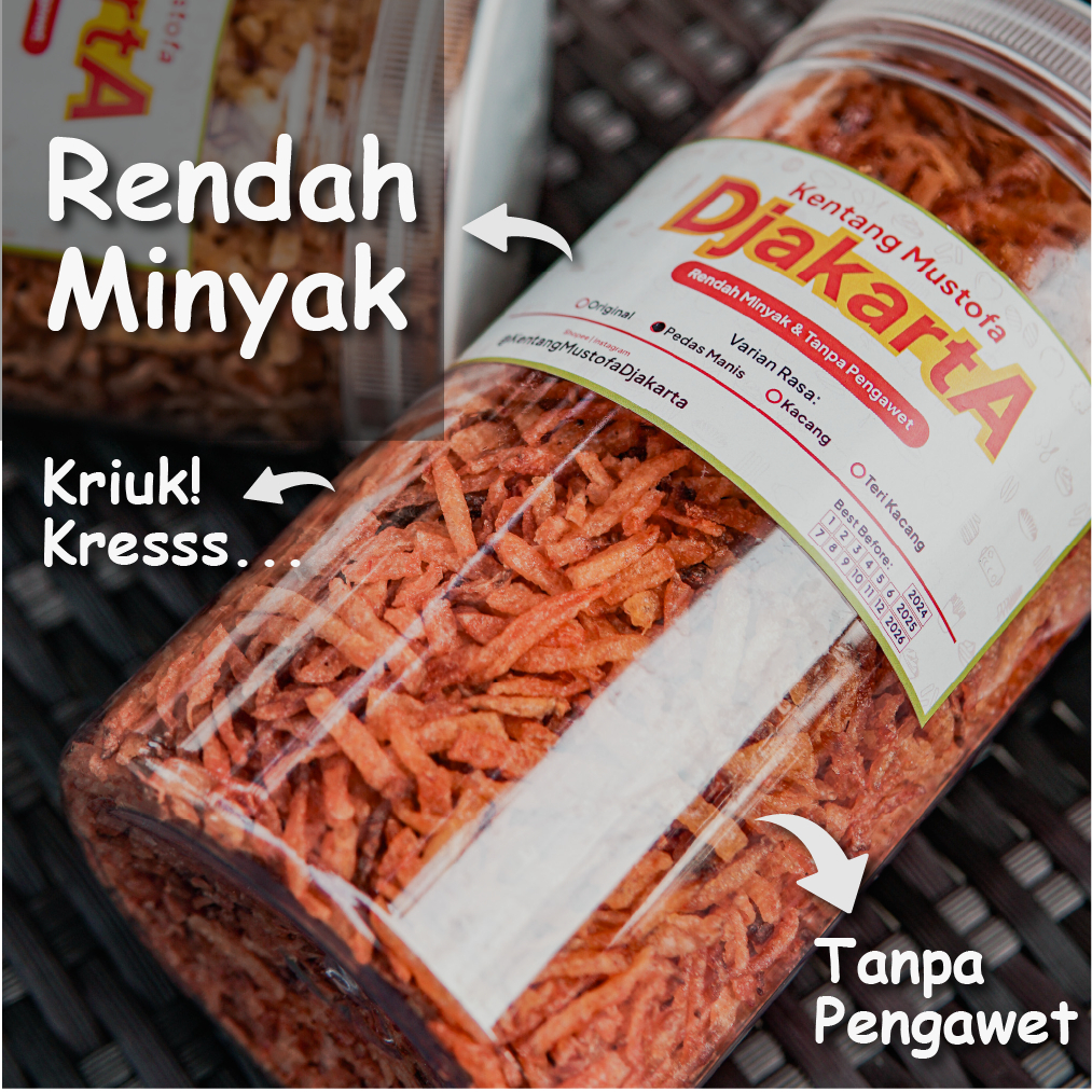 Jual Kentang Mustofa Jumbo/400 Gr Djakarta | Rendah Minyak dan Bebas ...