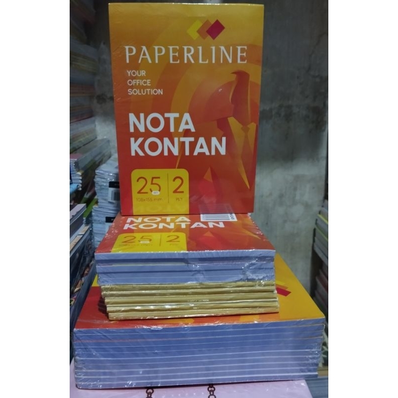 Jual nota PaperLine 2ply (10 buku) | Shopee Indonesia
