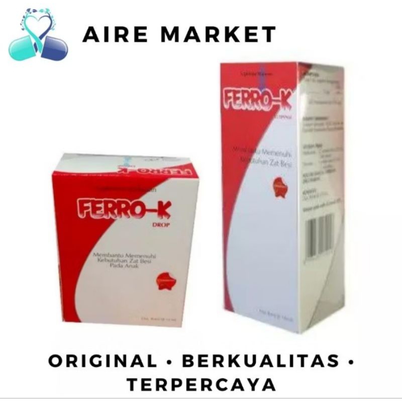 Jual FERRO-K Drop exp Mei 2025 | Shopee Indonesia