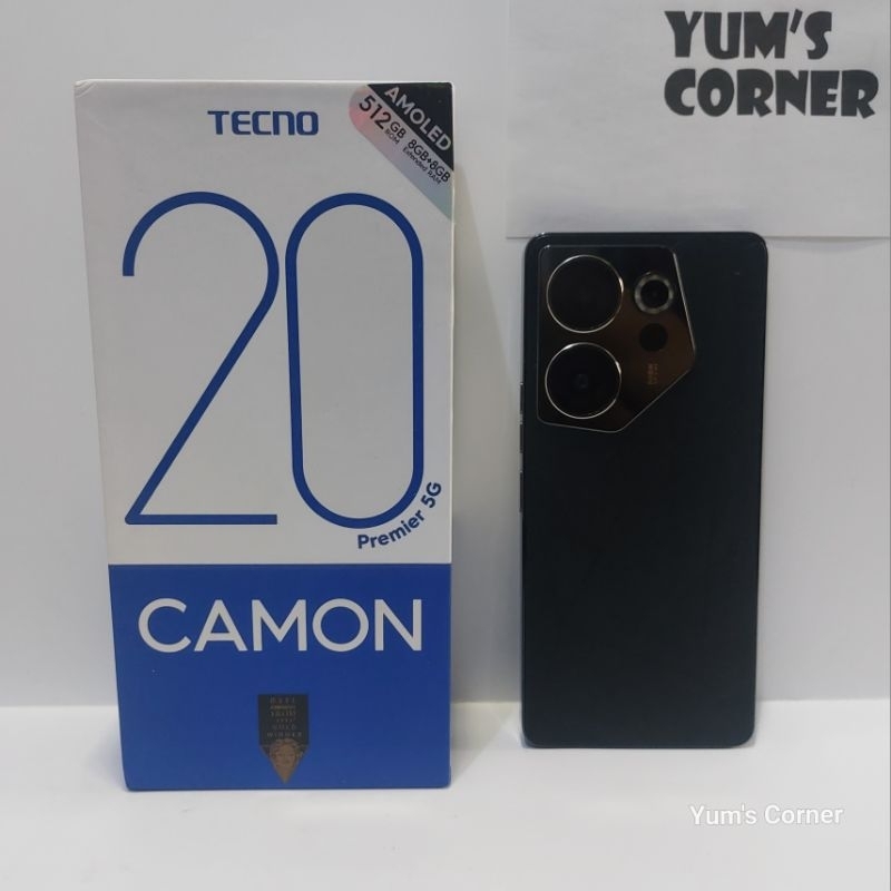 Jual Tecno Camon 20 Premier 5G 8/512 Second Fullset | Shopee Indonesia