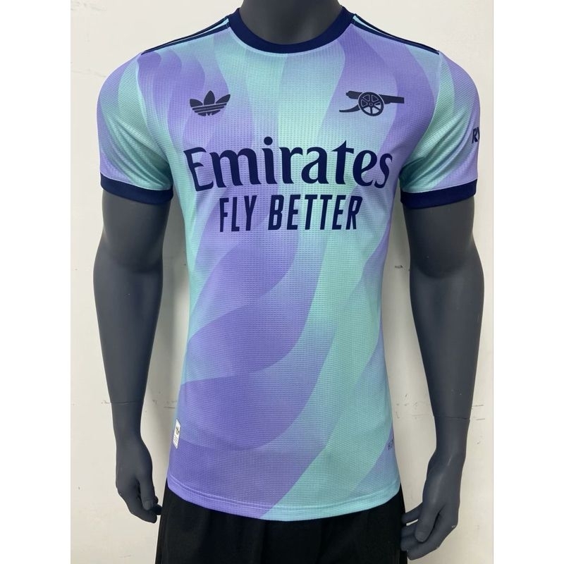 Jual PLAYER ISSUE PI BAJU JERSEY BOLA ARSENAL 3RD 2024 2025 GRADE ORI ...