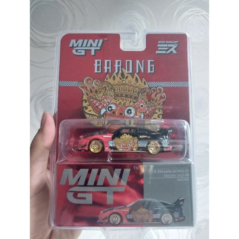 Jual Mini GT LBWK Nissan GTR R35 Barong Mizu Diecast | Shopee Indonesia