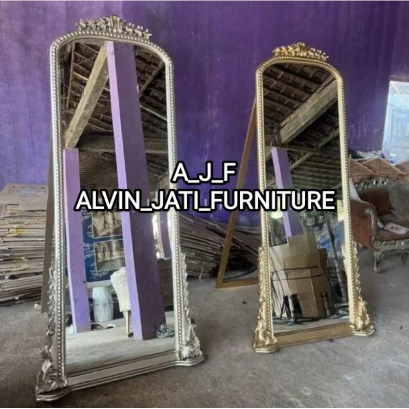 Jual standing miror/figura cermin/stand cermin/cermin/wedding sig in ...