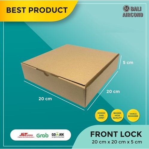 Jual Box Kardus Paket Online 20x20x5 Bok Kotak Paket Die Cut Tebal ...