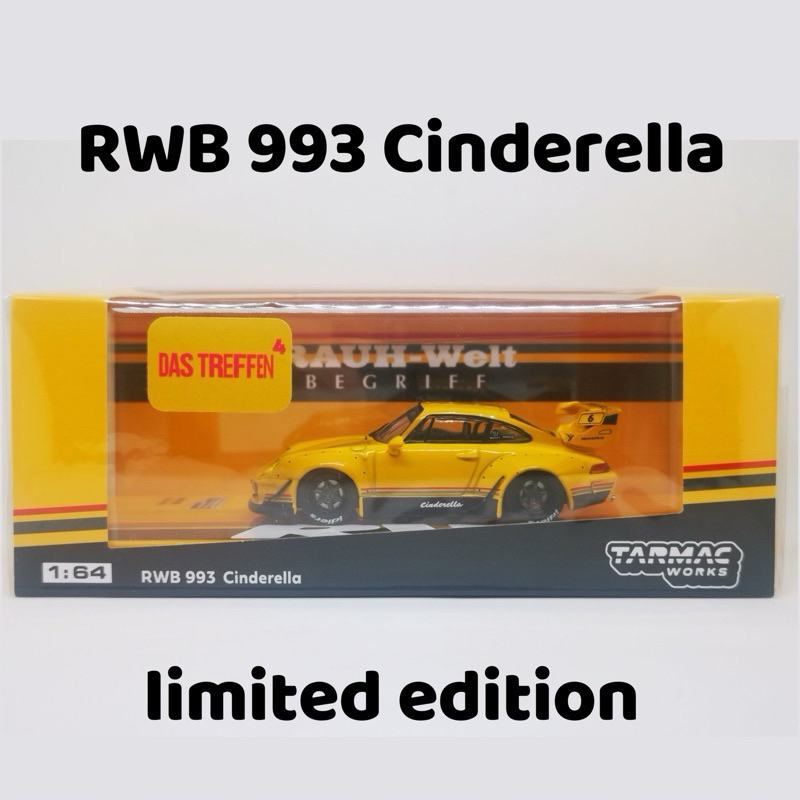 Jual Tarmac Works Porsche RWB 993 Yellow Cinderella Thailand Special ...