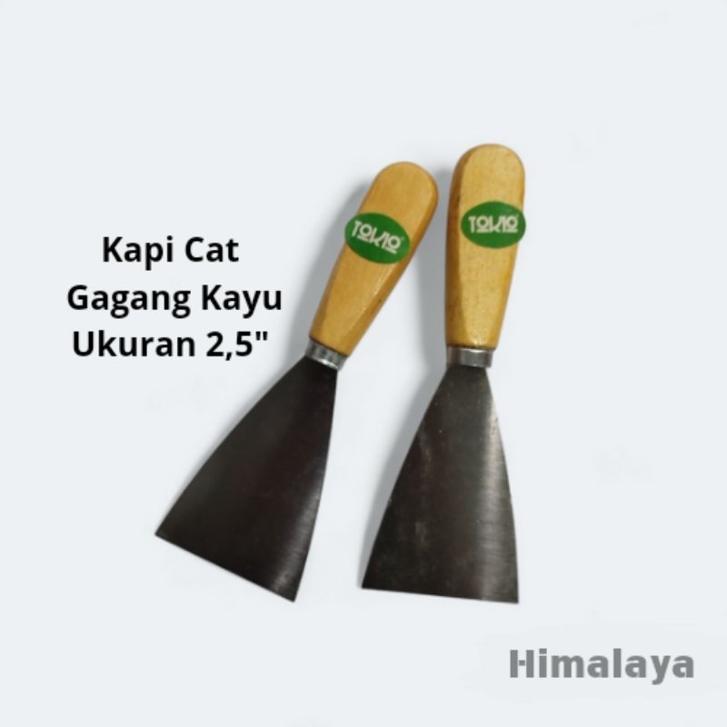 Jual Kapi Cat Gagang Kayu Ukuran 2,5 Inchi / 1 Lusin / TOKIO | Shopee ...