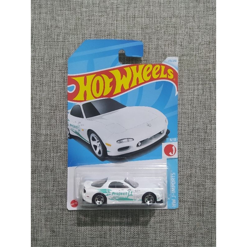 Jual Hot Wheels Mazda RX7 Project M Putih | Shopee Indonesia