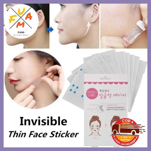 Jual Dodo Label Face Lift Tape For V Shape / Stiker Penirus Pipi Wajah Isi 40 PCS | Shopee Indonesia