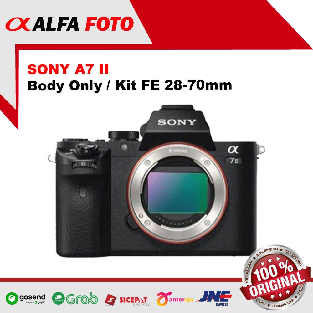 Jual Sony A7 Mark II aka A7II Garansi Resmi Free Bonus | Shopee Indonesia