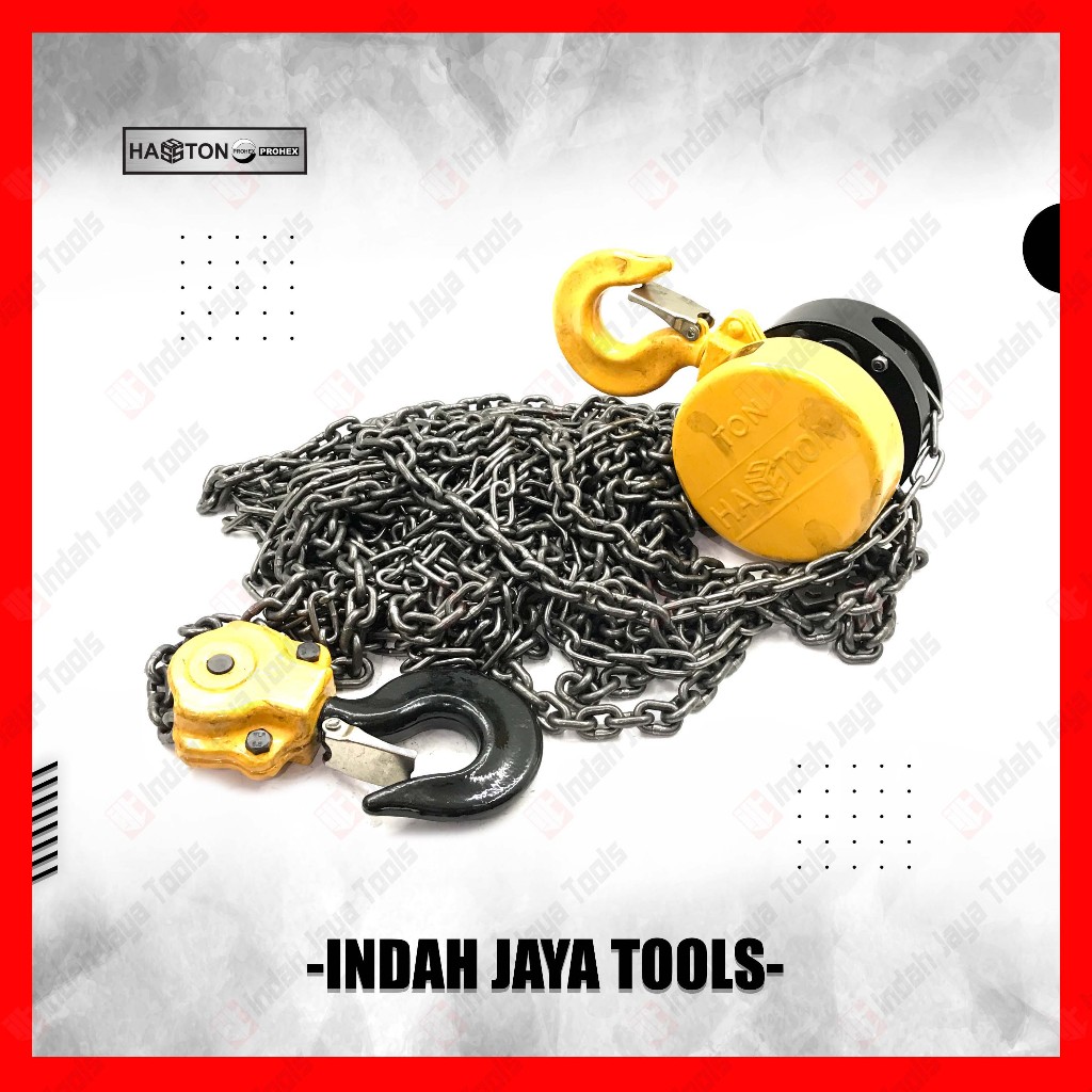 Jual HASSTON 4520-103 Chain Block 1 Ton x 3 Meter - Alat Angkut Barang ...