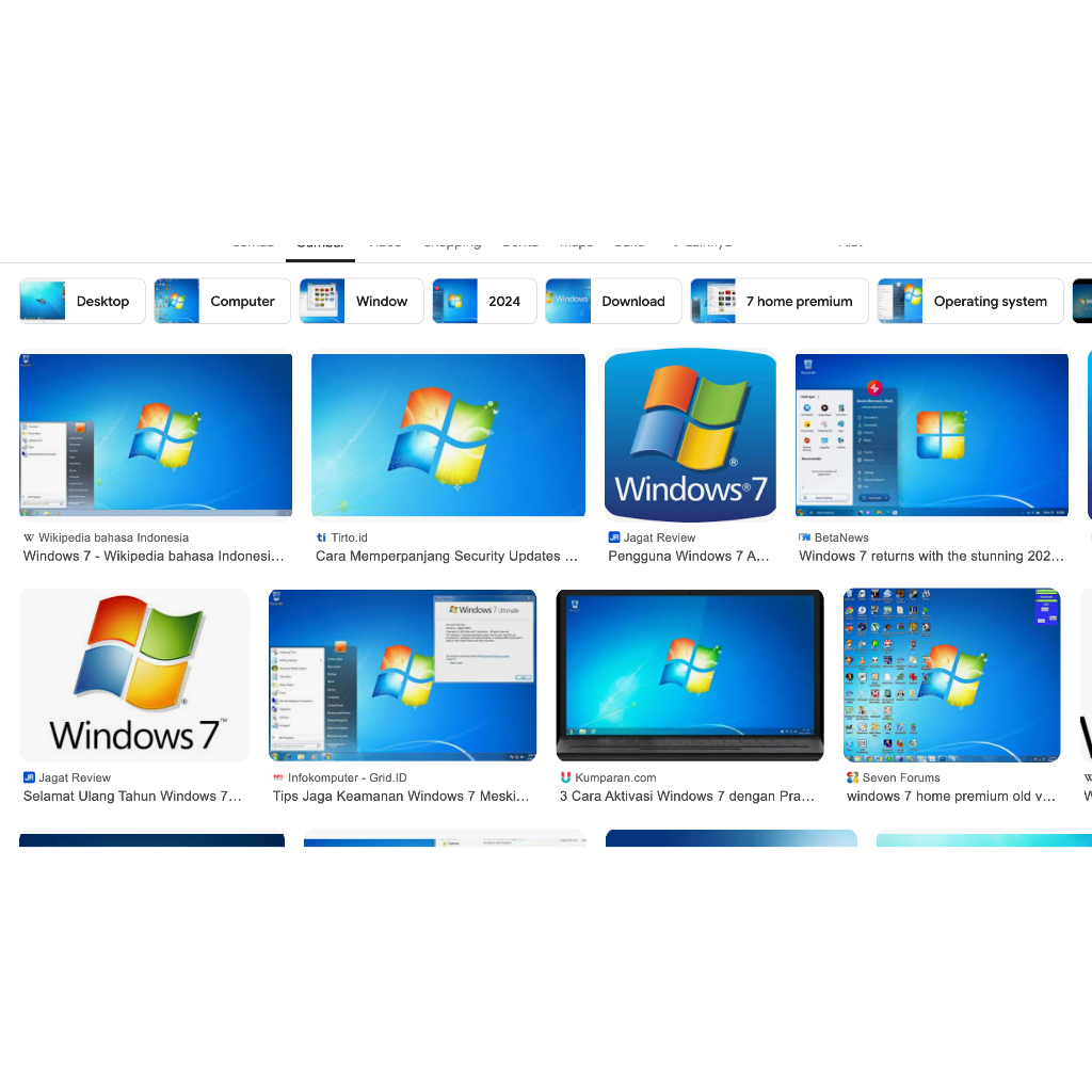 Jual SOFTWARE SISTEM OPERASI WIN 7 DF345DAE3 TAHUN UPDATE 2007 | Shopee ...