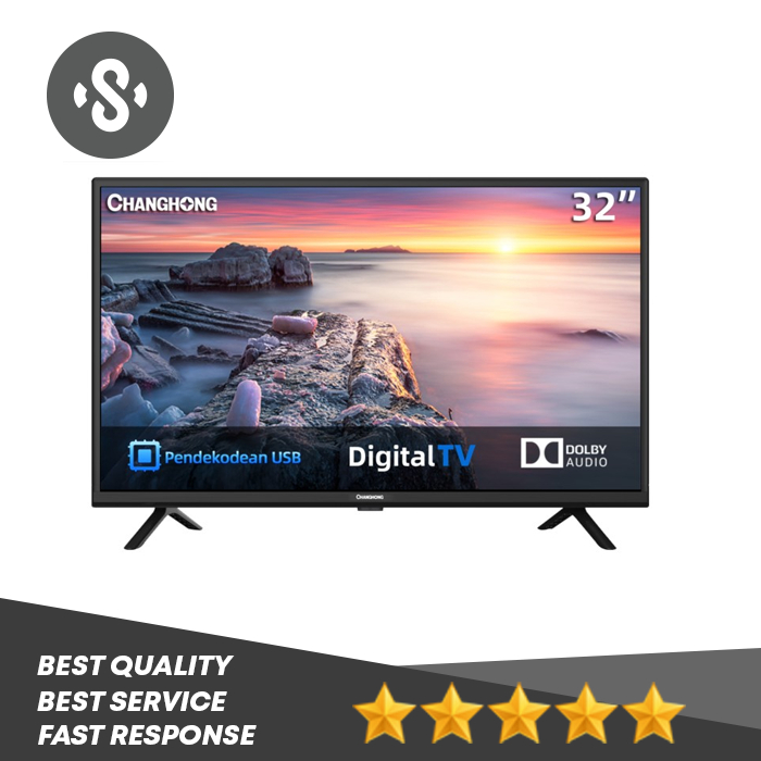 Jual LED TV CHANGHONG 32" INCH L-32G5W L32G5W DIGITAL TV | Shopee Indonesia