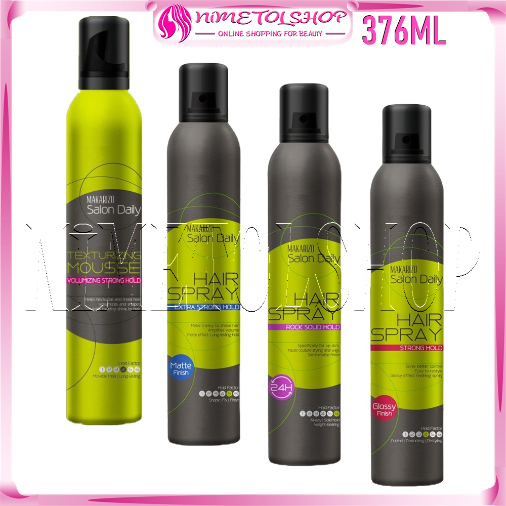 Jual MAKARIZO Professional Salon Daily Hair Spray 376ml Extra Strong ...