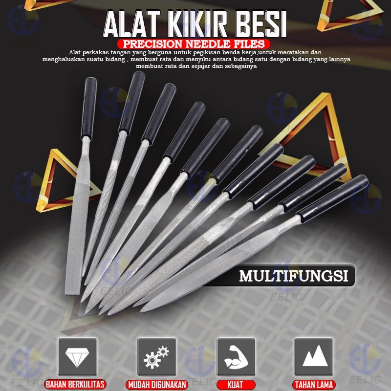 Jual alat Kikir mini kir kayu besi diamond Set Lengkap isi 10 pcs ...