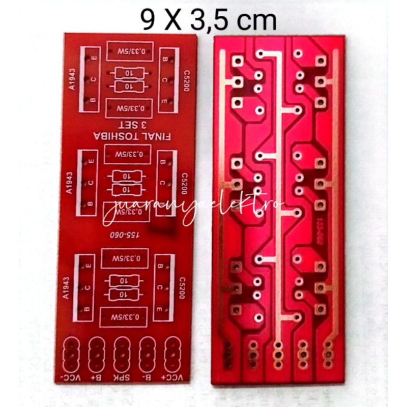 Jual PCB TOSHIBA FINAL 3 SET (WARNA MERAH) | Shopee Indonesia