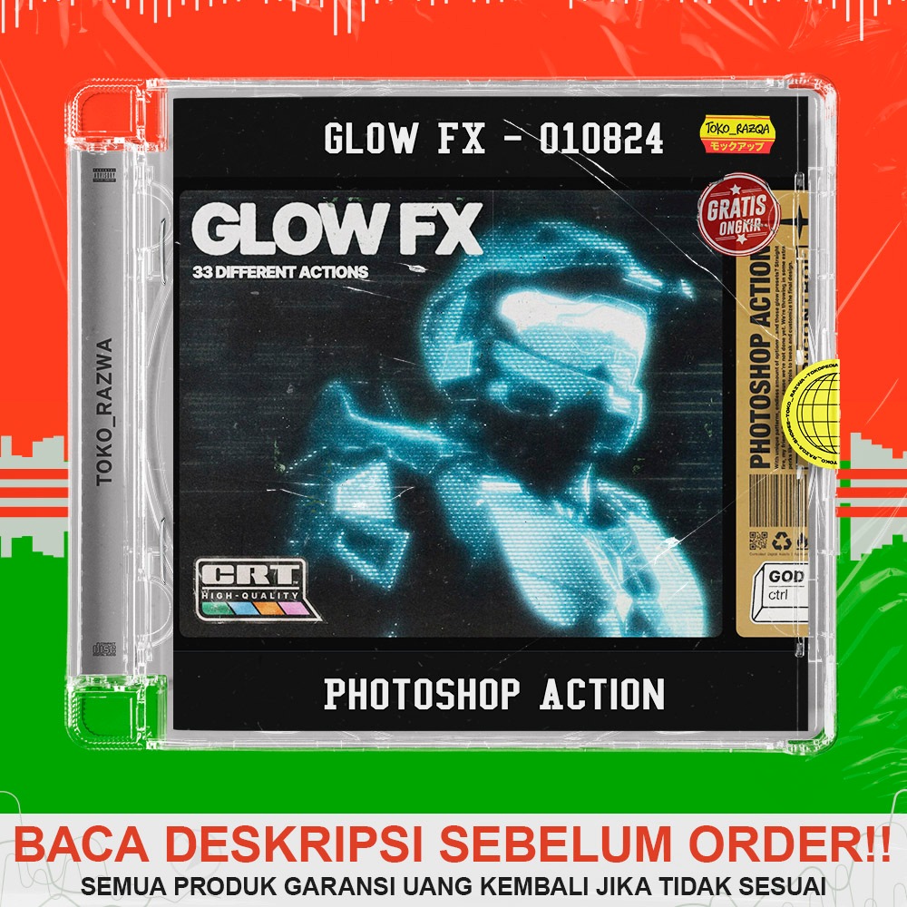Jual Photoshop Action - Glow FX - 010824 | Shopee Indonesia