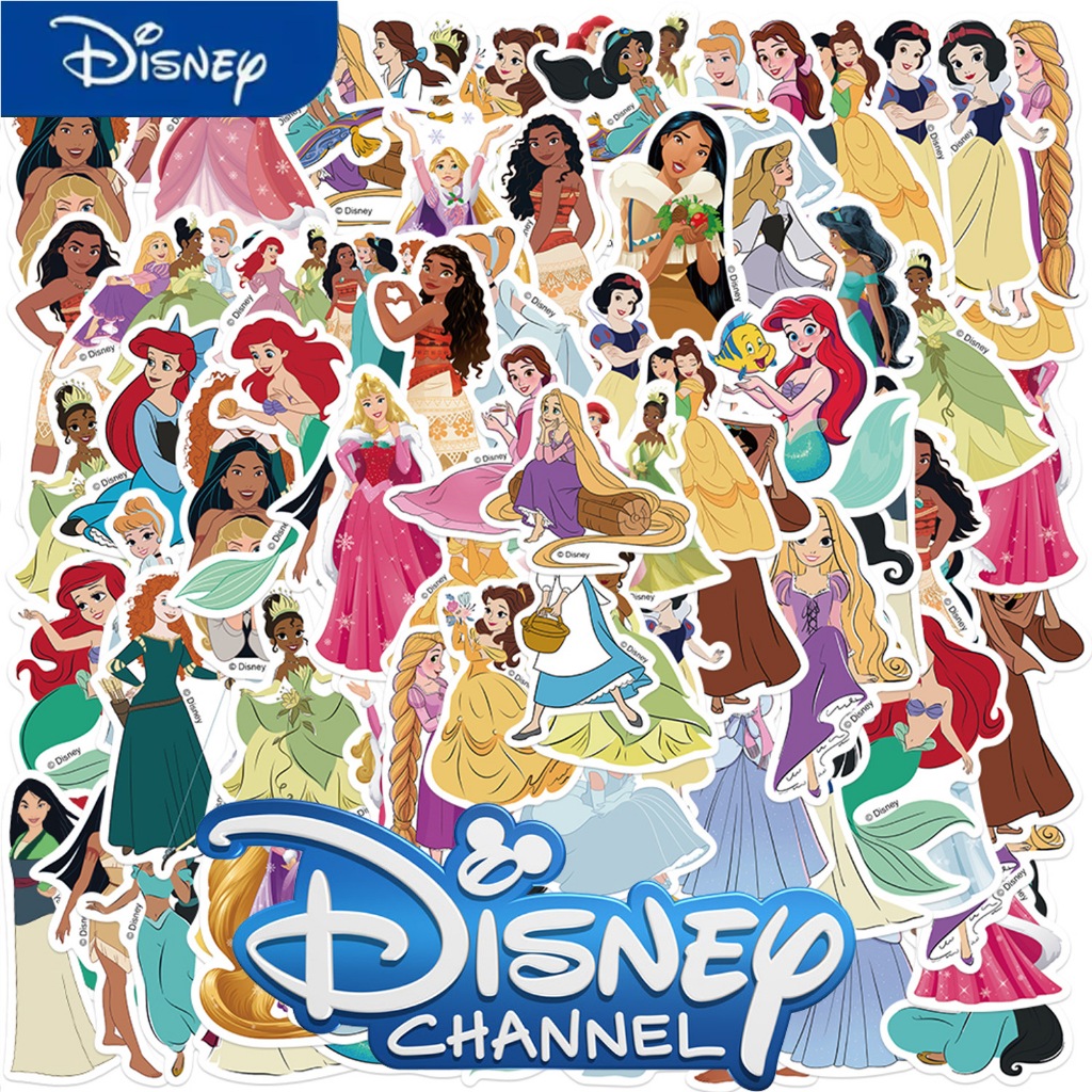 Jual 50 PCS gaya Putri Disney lucu Putri Salju, Putri Laut, Mulan ...