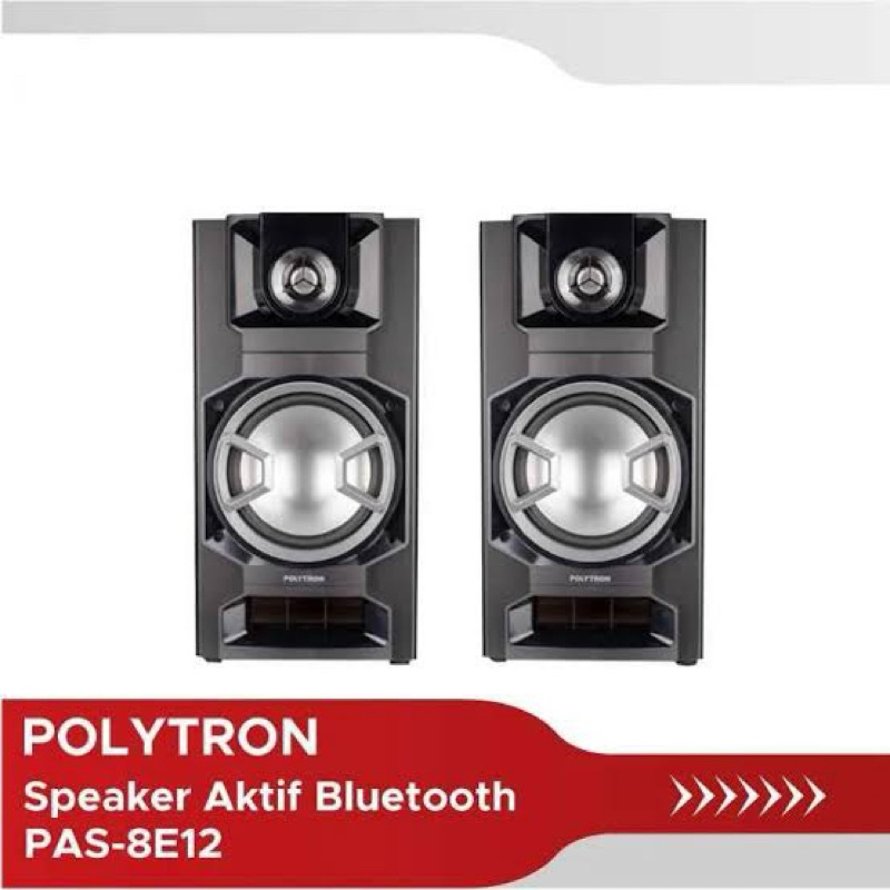 Jual SPEAKER AKTIF POLYTRON PAS 8E10 + Bluetooth + Input Mic | Shopee ...