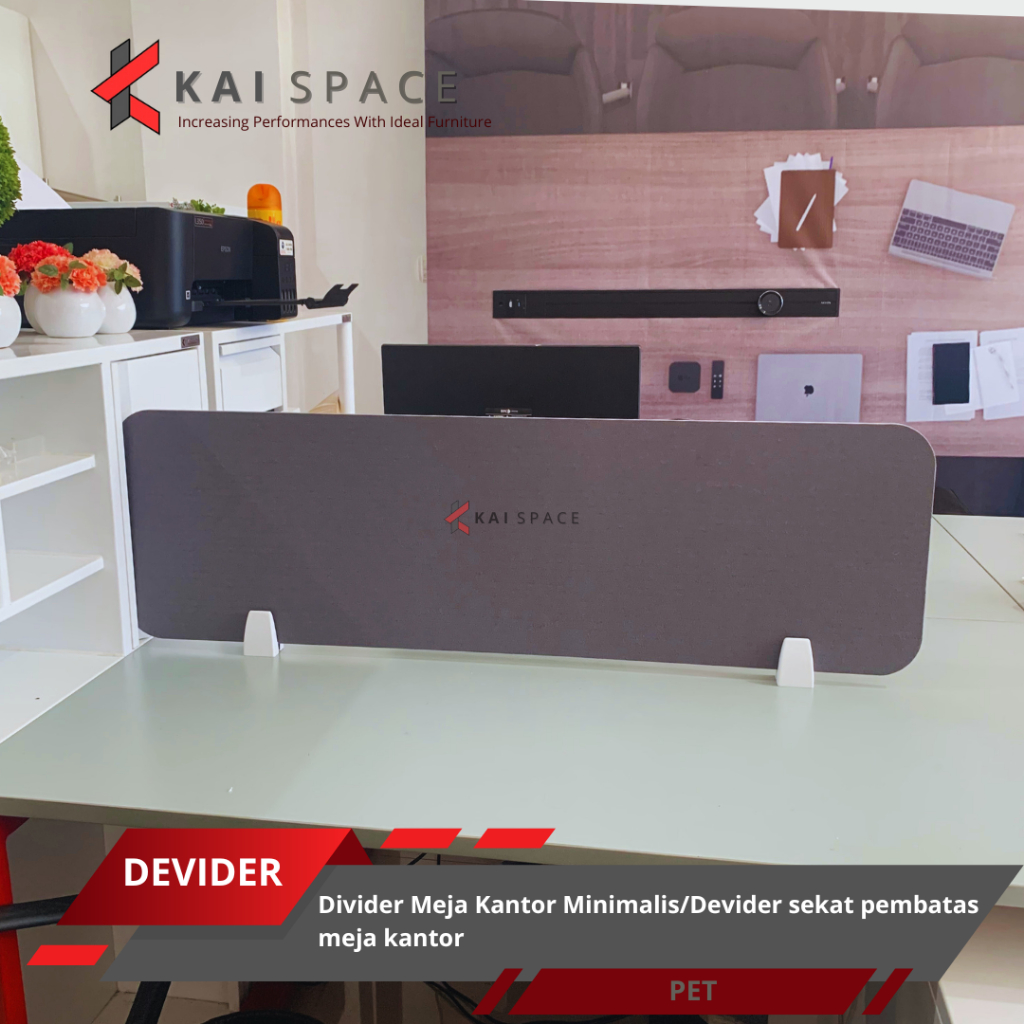 Jual Pembatas Meja Kantor Kerja Minimalis Sekat Meja Table Divider ...