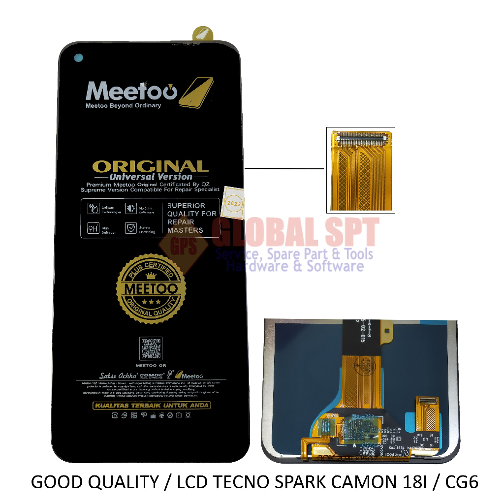 Jual GOOD QUALITY / LCD TOUCHSCREEN TECNO SPARK CAMON 18I / CG6 / SPARK ...