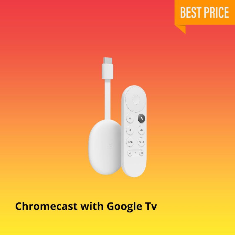 Jual Google Chromecast with Google TV 4K HDR WiFi Streaming Media ...