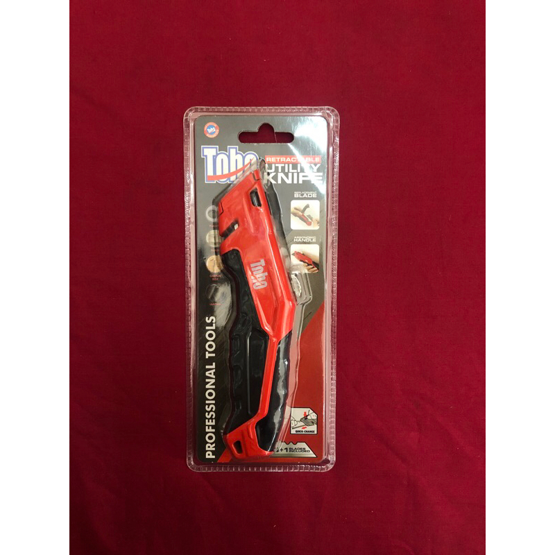 Jual RETRACTABLE UTILITY KNIFE CUTTER TOHO / PISAU CUTTER | Shopee ...