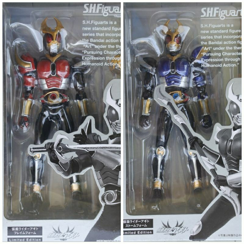 Jual Shf Kamen Rider Agito Storm From dan Agito Flame From | Shopee ...