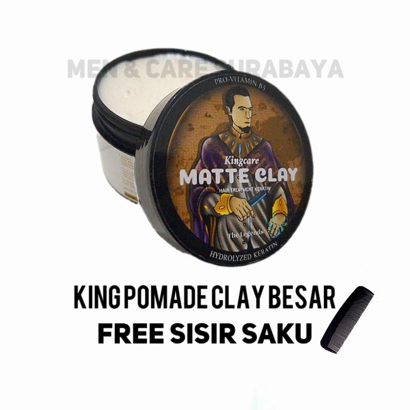 Jual King Pomade Clay Ukuran Besar | Shopee Indonesia