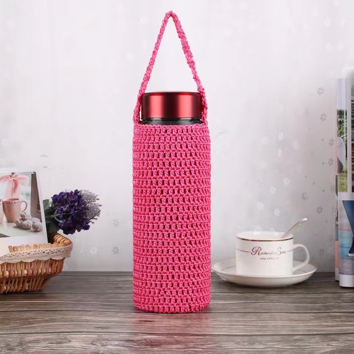 Jual Bb&B-BT0315 Sarung Botol Minum Rajut 500ml Tas Sarung botol minum ...