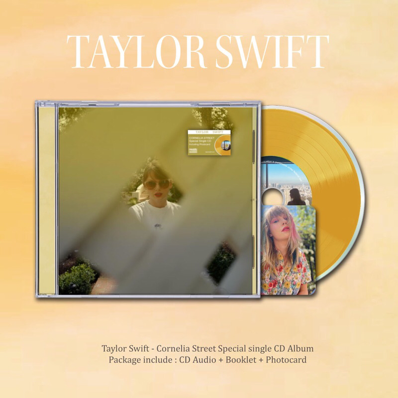 Jual CD TAYLOR SWIFT - CORNELIA STREET SPECIAL SINGLE ALBUM . TAYLOR ...