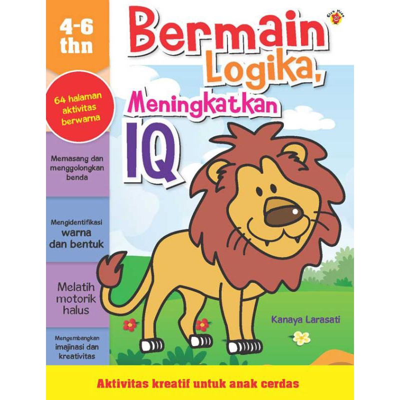 Jual Buku Aktivitas Belajar Anak | Bermain Logika , Mengingatkan IQ 4 ...
