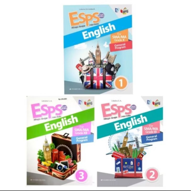 Jual BUKU SISWA ESPS BAHASA INGGRIS SMA/MA KELAS 10-11-12 KURIKULUM K13 REVISI PENERBIT ERLANGGA ...